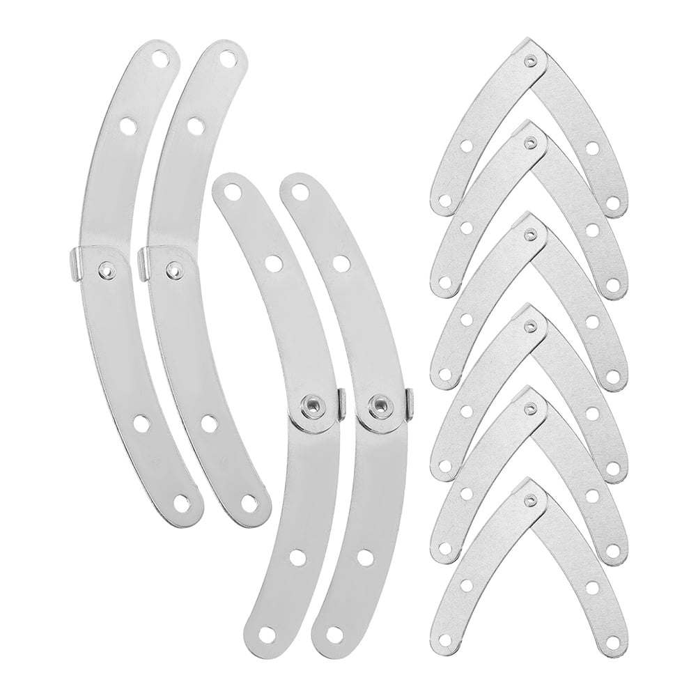 Himition 20pcs Packing Box Hinge Metal Box Lid Support Lid Support For ...