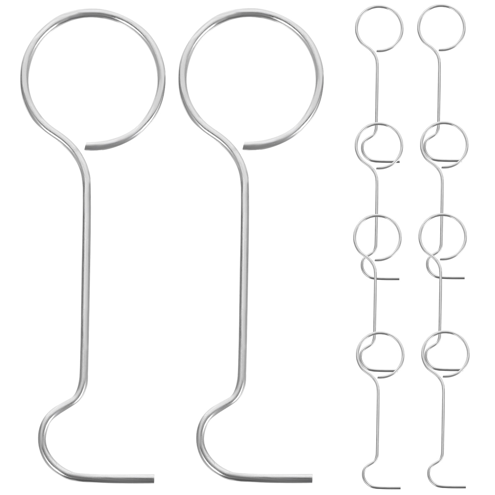Himition 25pcs Shower Drain Hooks Bathroom Floor Drain Remove Hook ...
