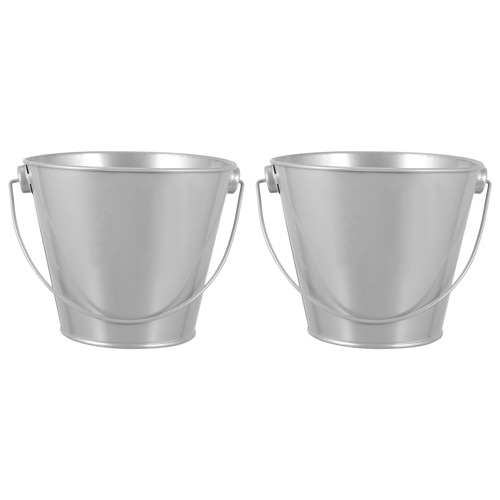 Himition 2Pcs Snack Buckets French Fries Buckets Food Containers (Grey ...