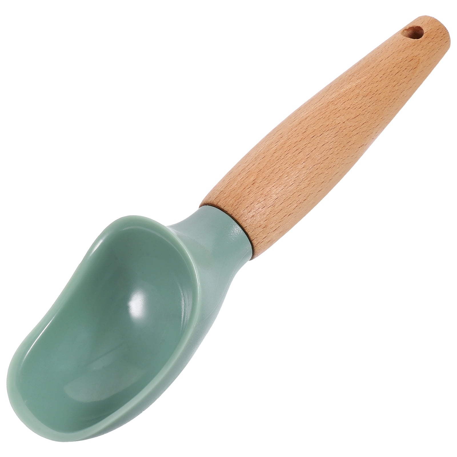 Himition 2pcs Ice Cream Scooper Ice Cream Spade With Ergonomic Wooden ...
