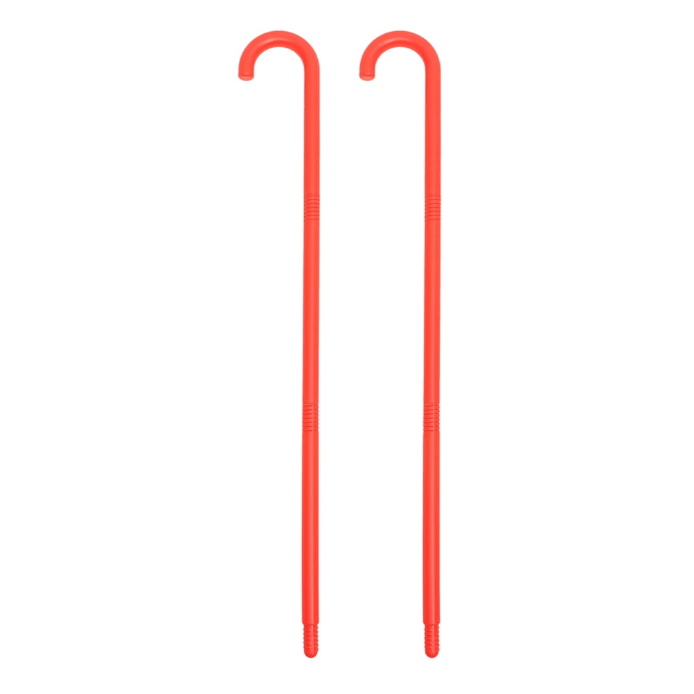 Himition 2pcs Kids Dance Cane Stage Performance Dancing Crutch Fancy ...