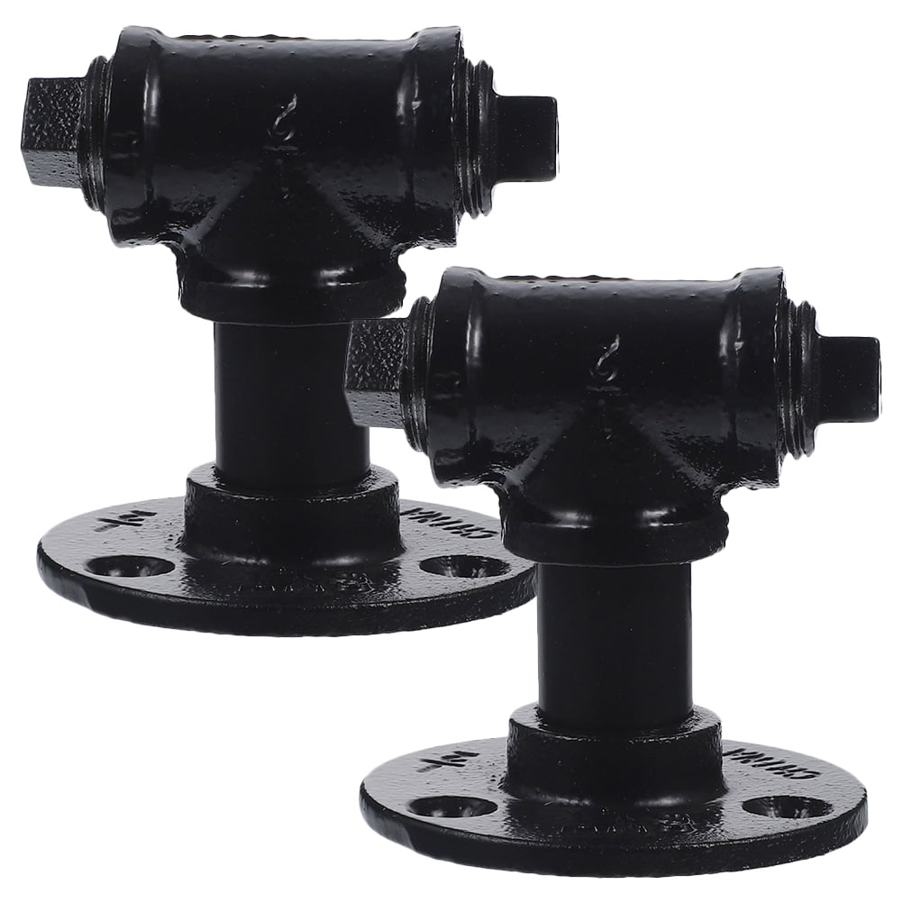 Himition 2pcs Water Pipe Style Handle Industrial Style Handle Iron Art ...