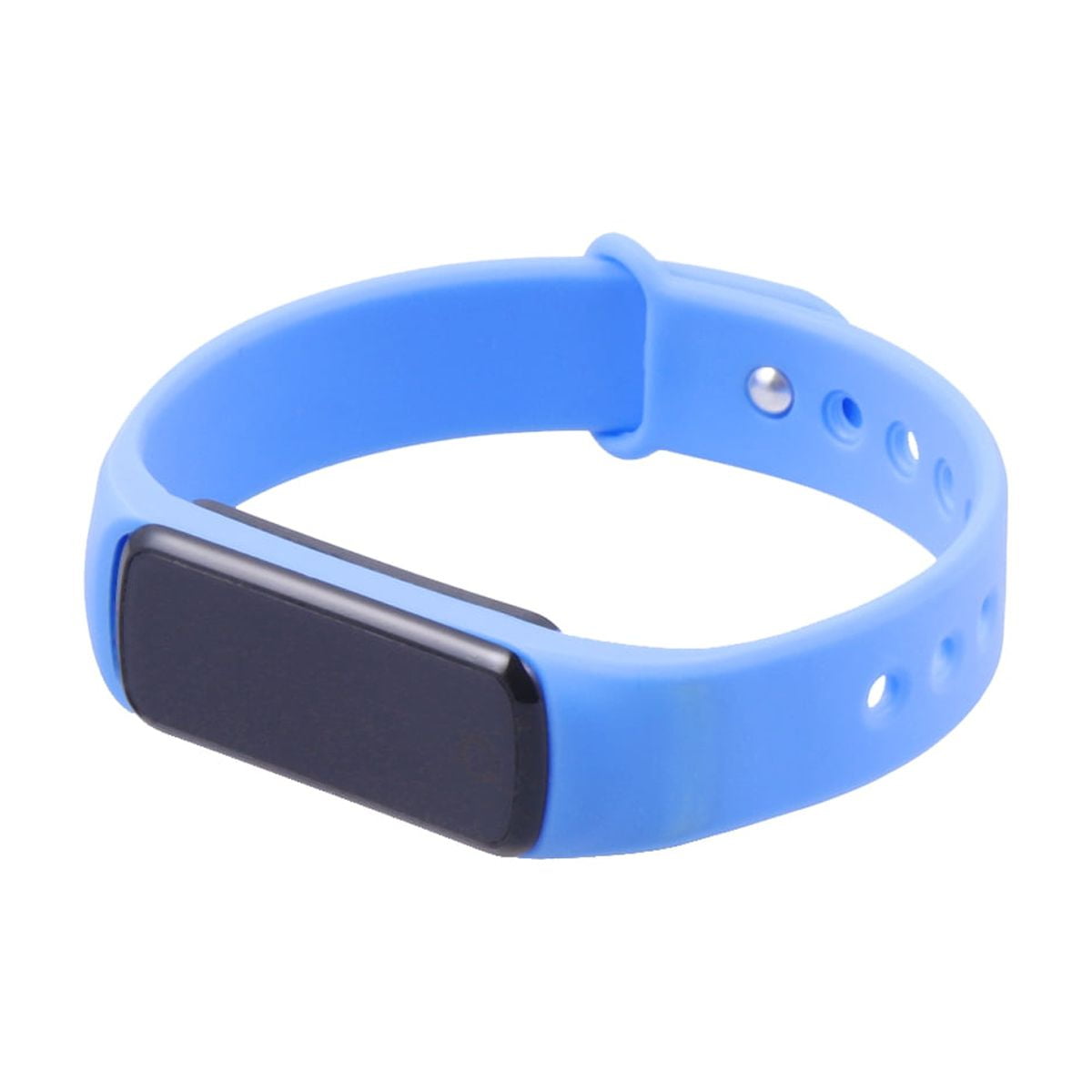 Himition 3-Color LED Smart Wristband Water-resistant Music Alarm Smart ...