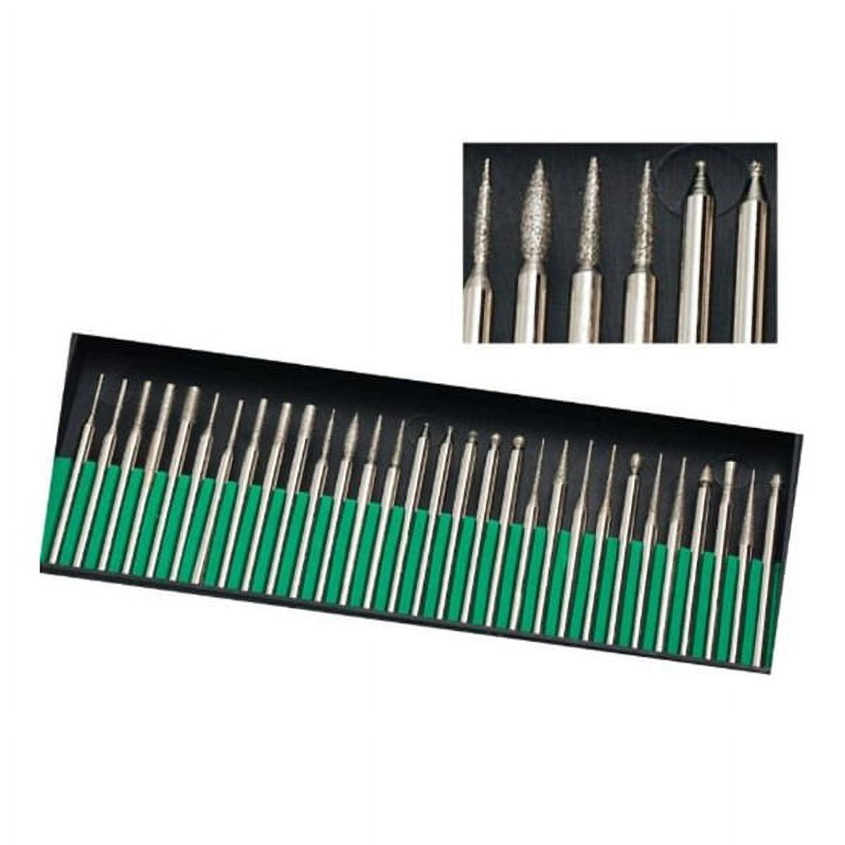 Himition 30pcs Titanium Coated Diamond Bur Set, Grits 120-150 - Walmart.com