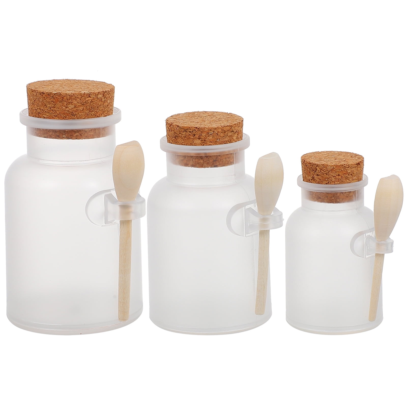 Himition 3pcs Bath Salt Storage Bottles Mask Powder Bottles Sub ...