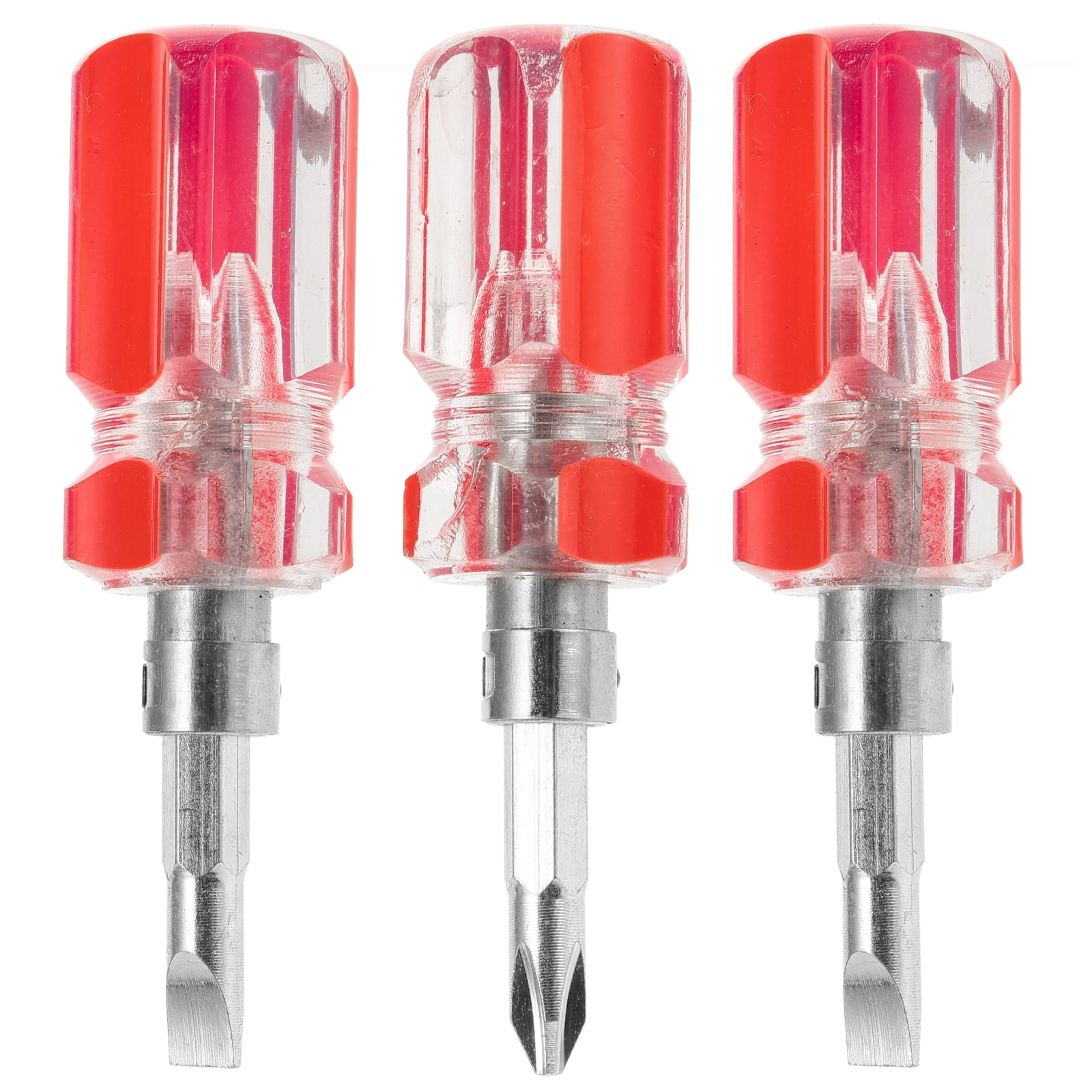 Himition 3pcs Screwdriver Set Small Screwdriver Short 2-in-1 Cross ...