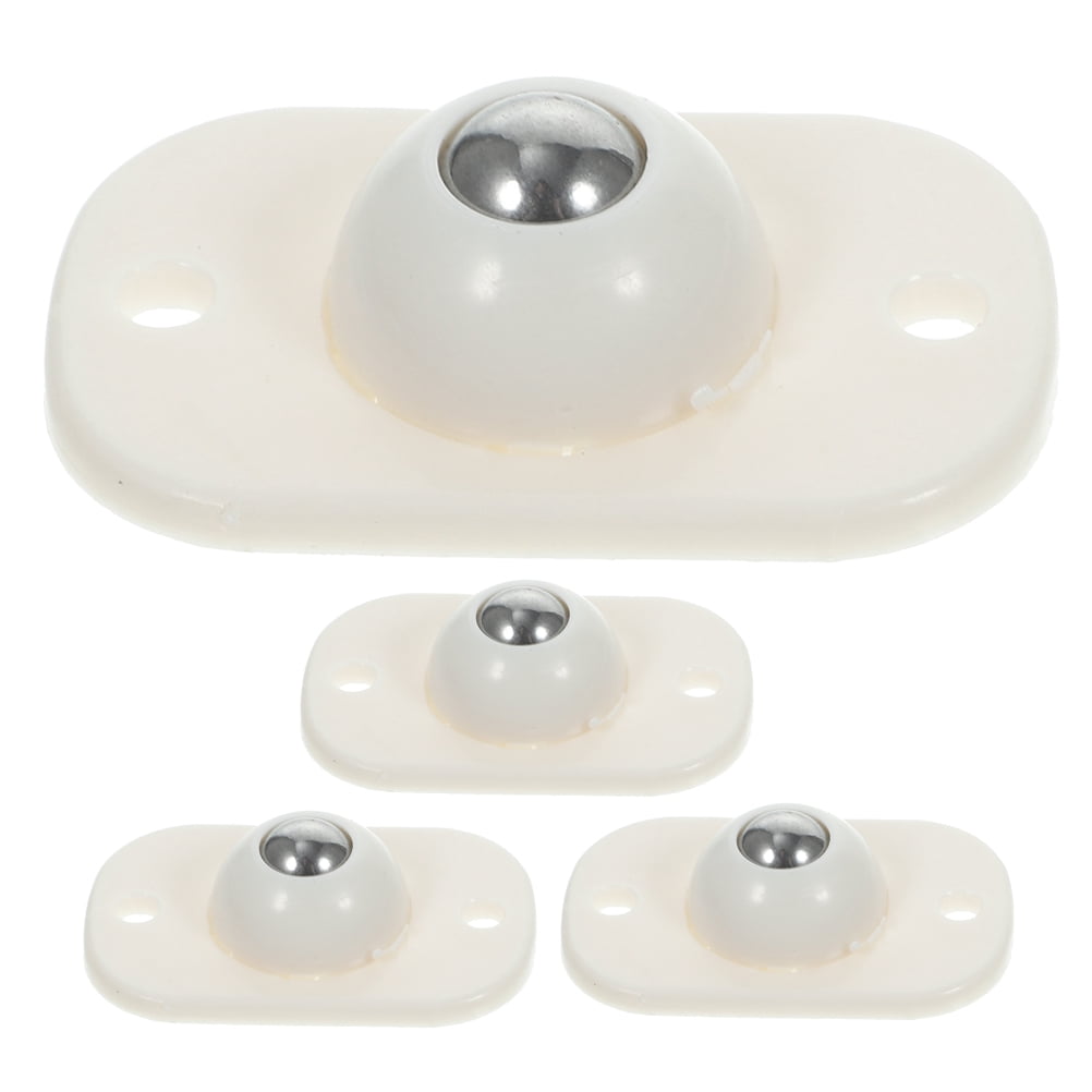 Himition 4 Pcs Adhesive Mini Caster Wheels Appliance Wheels Swivel ...