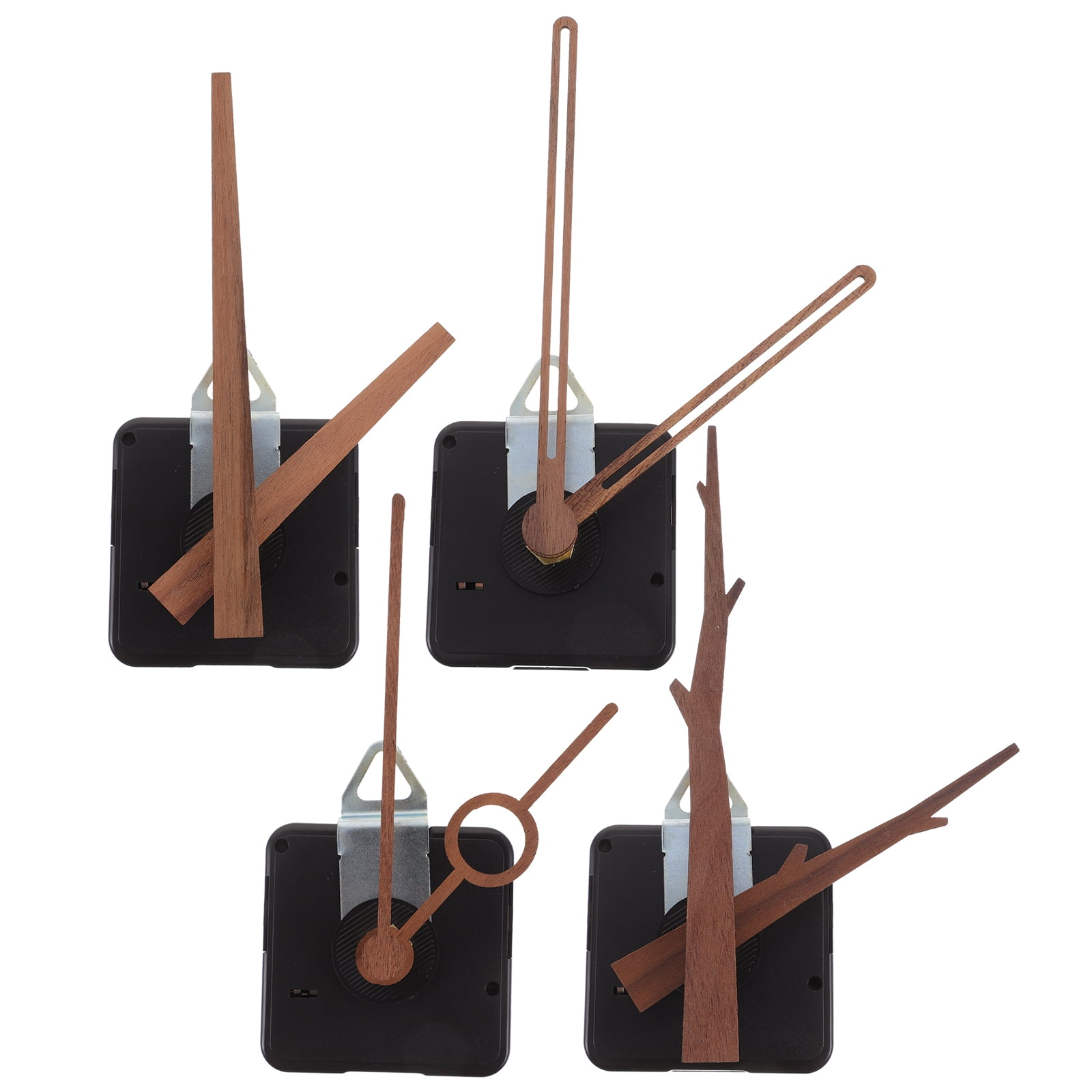 Himition 4 Sets Clock Movement Mute Clock Parts DIY Wall Clock ...