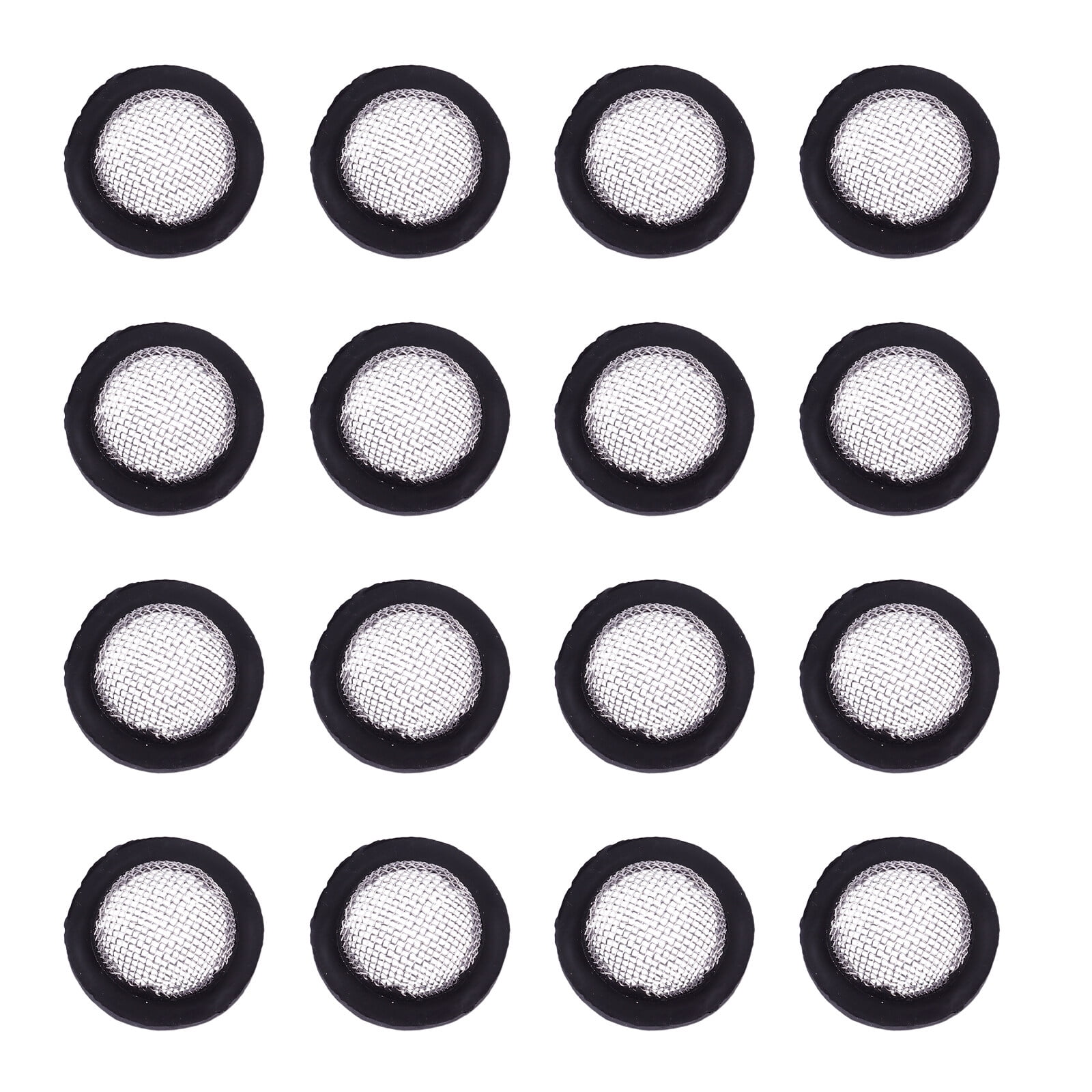 Himition 40pcs 2/3 Inch Shower Hose Rubber Washers Stainless Steel ...