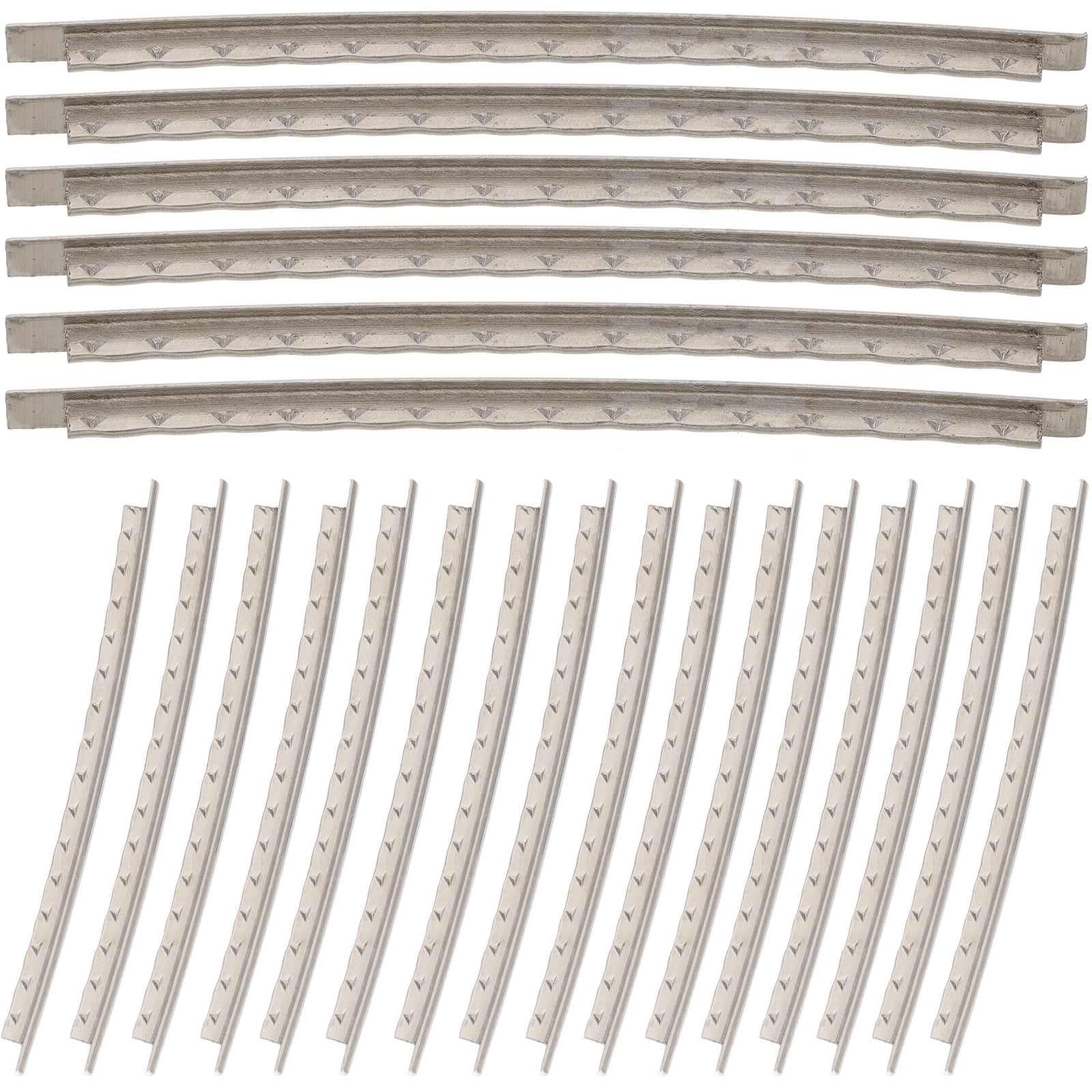 Himition 40pcs Classical Guitar Fret Wire Electric Guitar White Copper ...