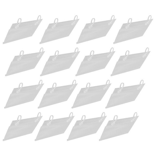 Himition 40pcs Supermarket Label Holders Price Display Holders Plastic ...