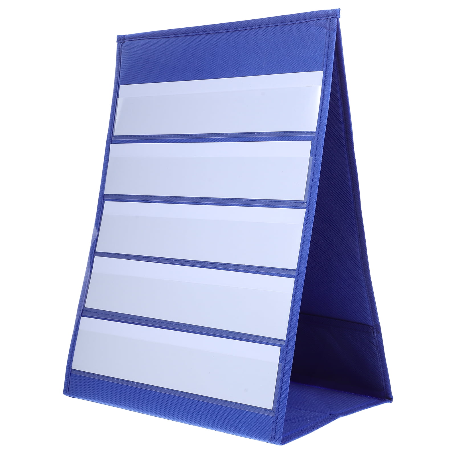 Himition 43x33cm Desktop Pocket Chart Self-Standing Tabletop Desktop ...