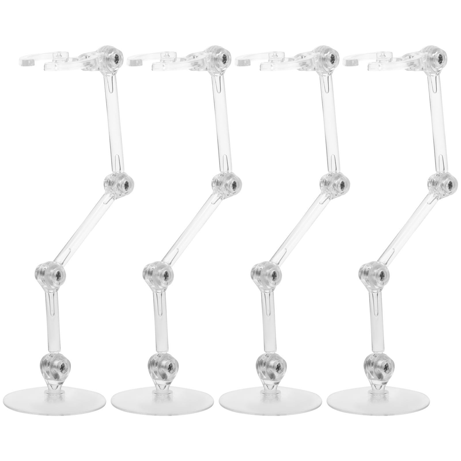 FELTECHELECTR Action Figure Display Stand Display Plastic 4Pcs ...