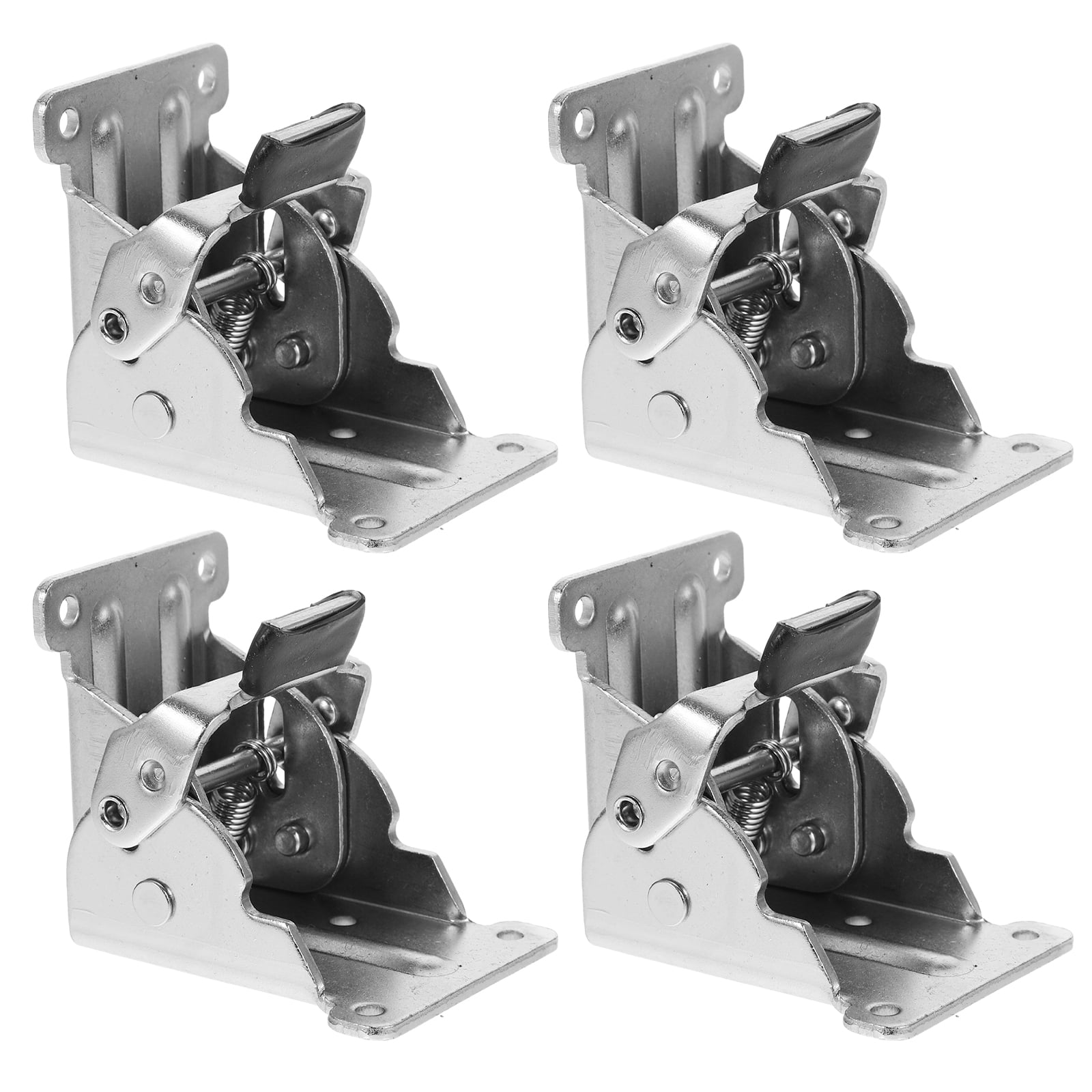 Himition 4pcs Locking Hinge 90 Degree Positioning Hinge Folding Shelf ...