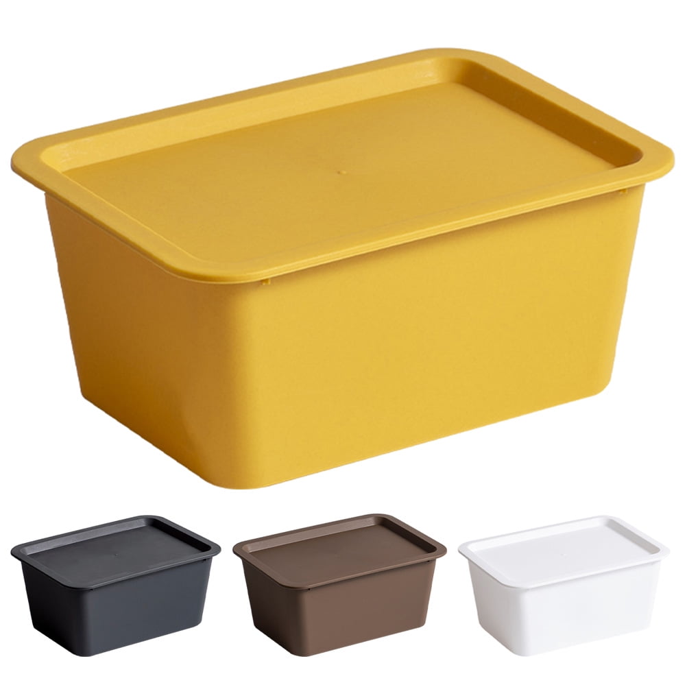 FELTECHELECTR Craft Storage Containers 4Set 10.2X7.5X4.5In - Walmart.com