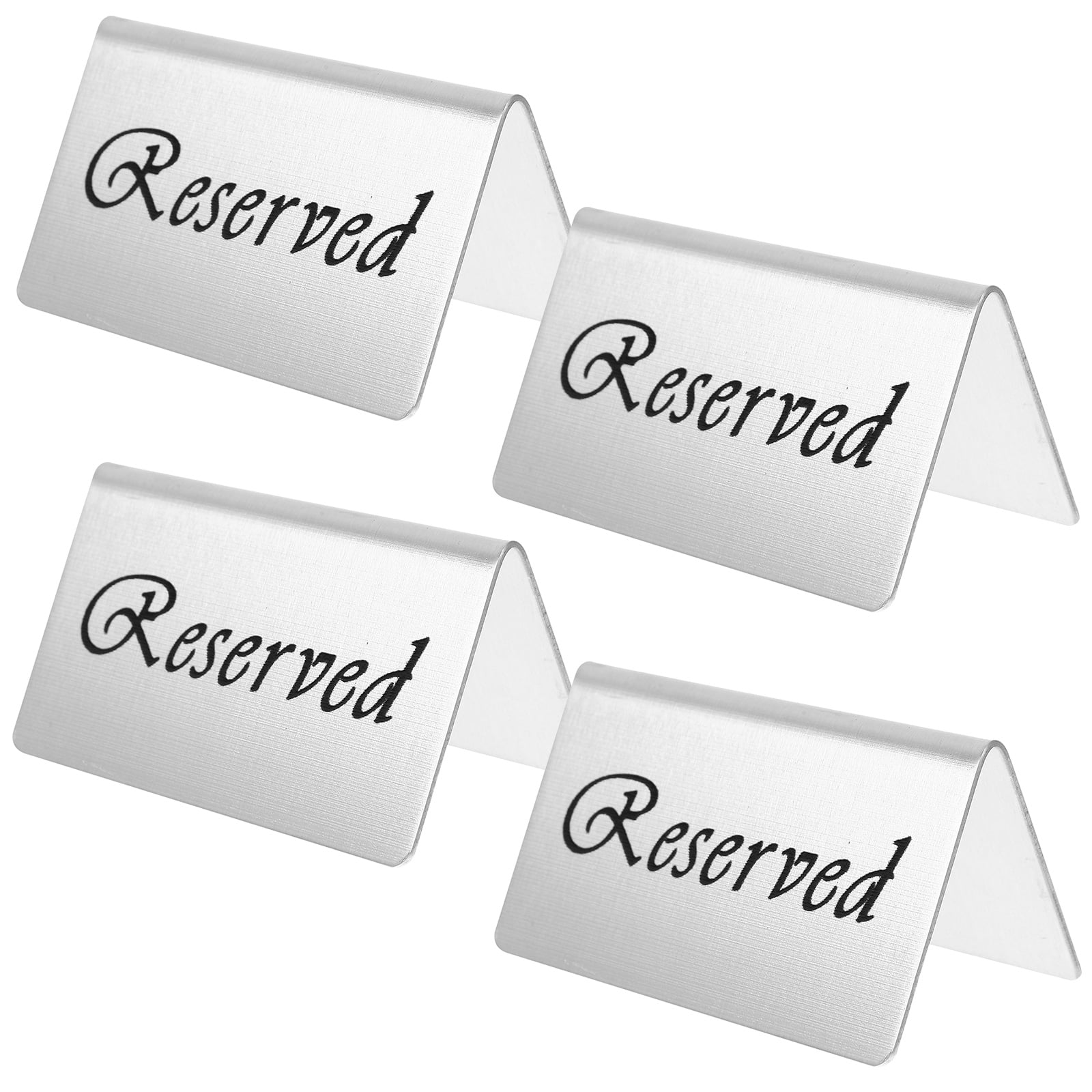 Himition 4pcs Party Table Reserved Tent Placecard Seat Reserved Table ...