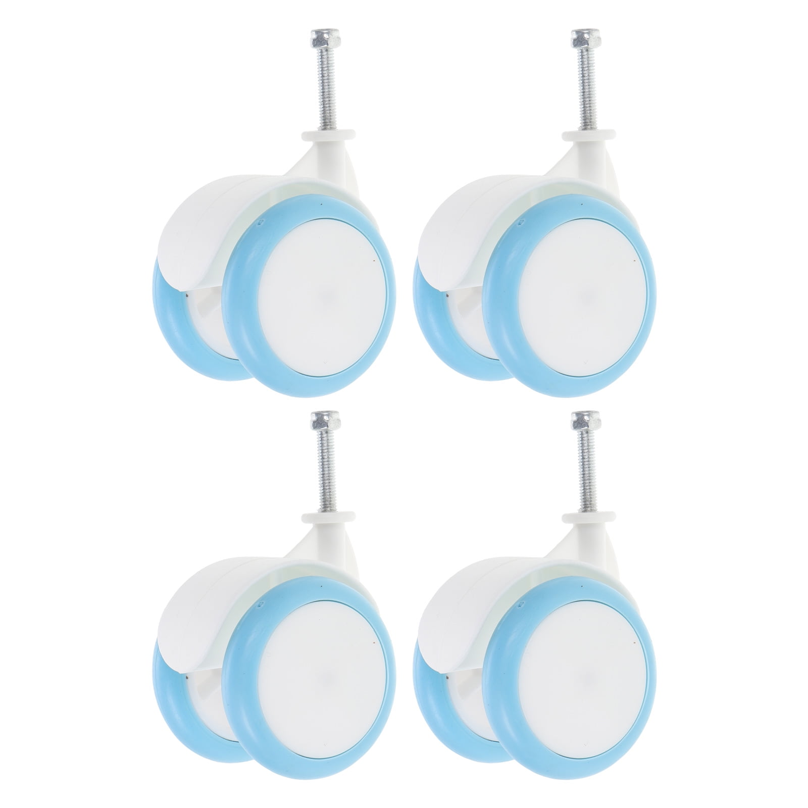 Universal Replacement for Made of Plastic Rubber Sky-blue 4 Pieces ...