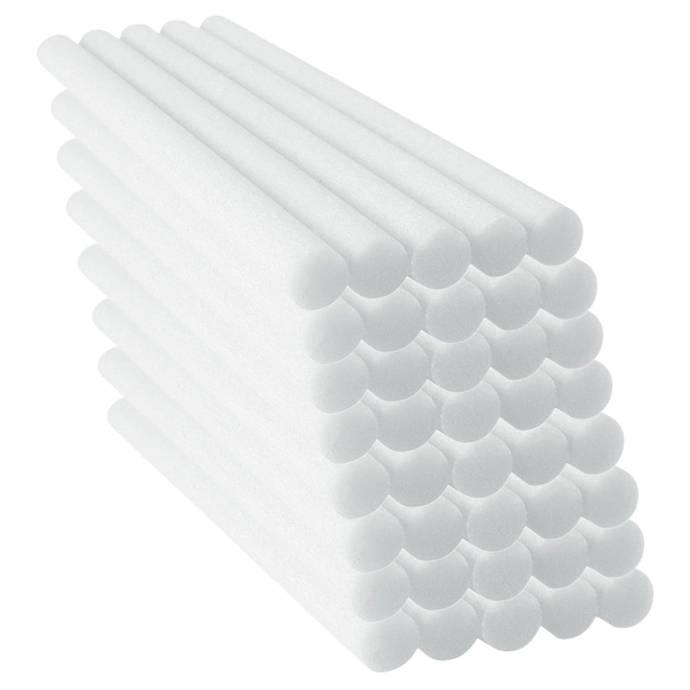 FELTECHELECTR Diffuser Fiber Stick Perfume Diffuser Sticks White 50Pcs ...