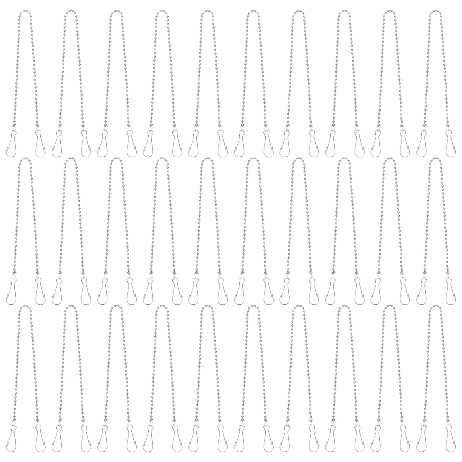 Himition 50pcs Poster Pole Hanging Chains with Hook Hanging Flag Chains ...