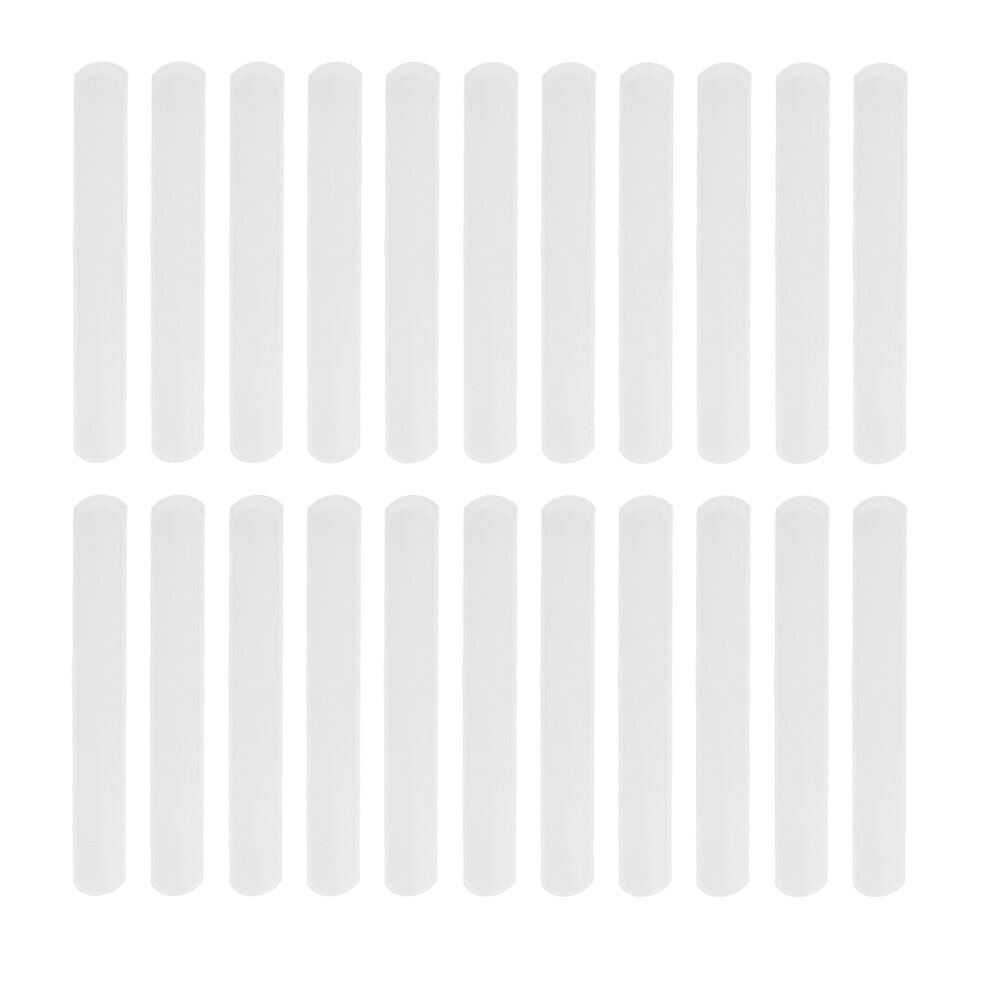 Himition 50pcs White Slap Bracelet DIY Blank Wrist Slap Bands White ...