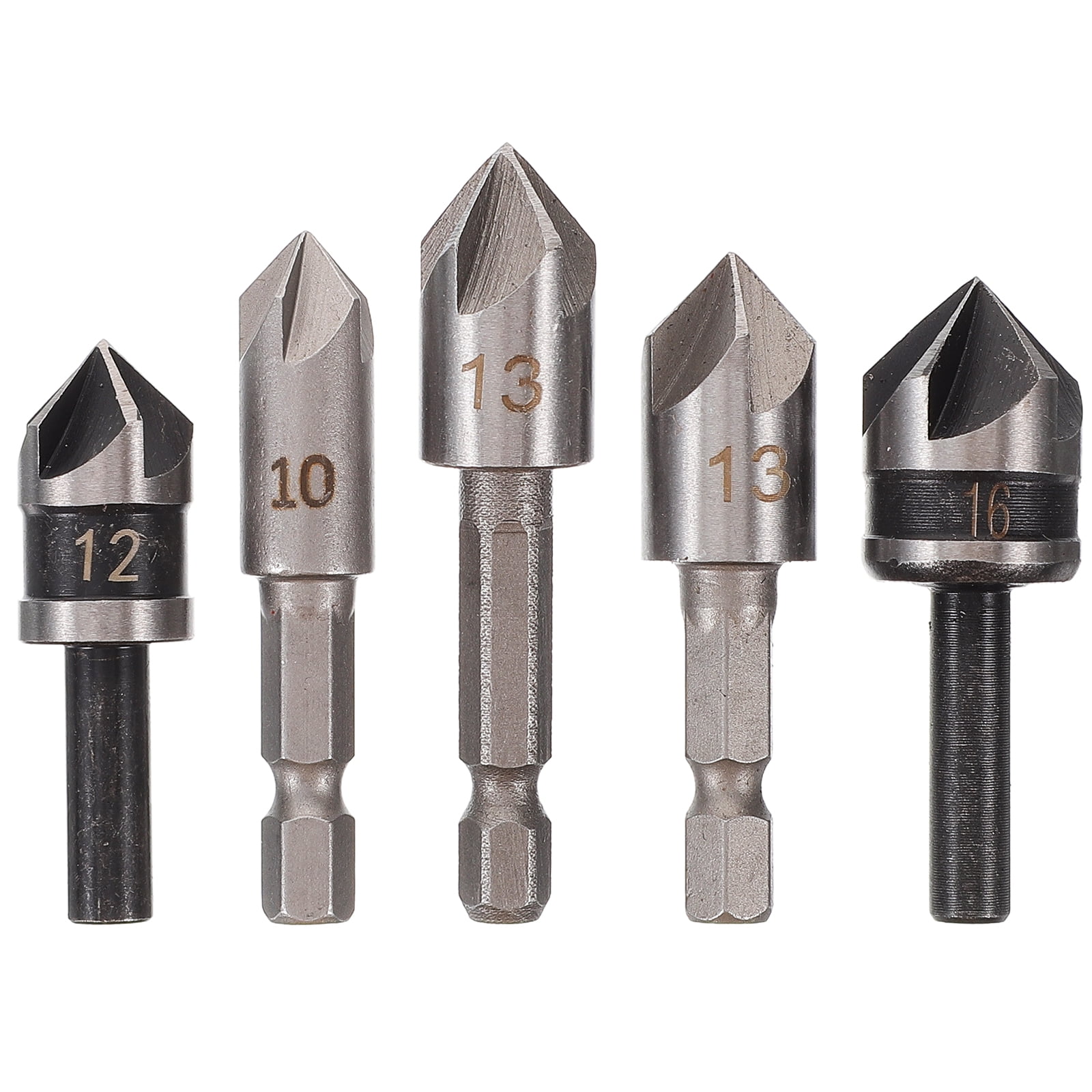 Himition 5pcs Countersink Drill Bit Set Wood Working Tools and Equipment Countersink Bit Wood ...