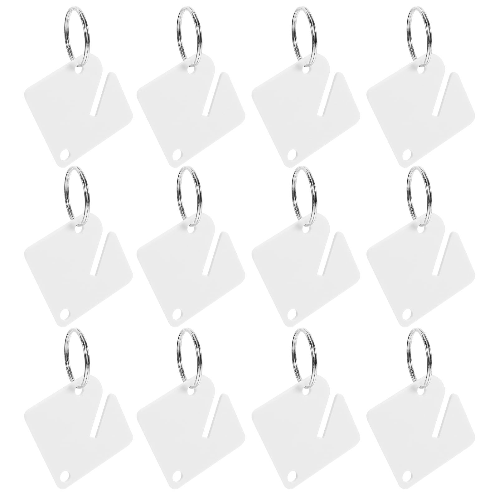 Himition 60 Sets Key Tags Identifiers Key Ring Tags Key Label Tags Key ...