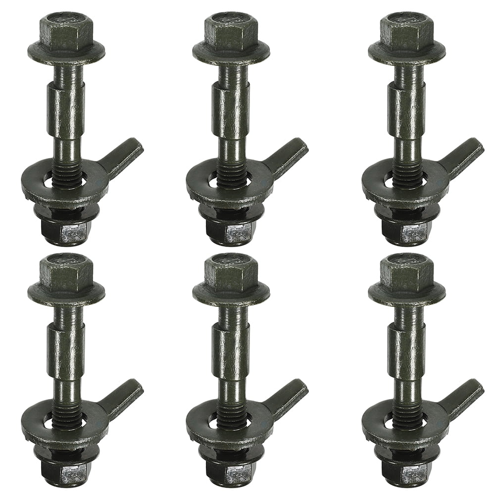Himition 6pcs Cam Bolt Wheel Alignment Camber Bolt Heavy Duty Camber ...