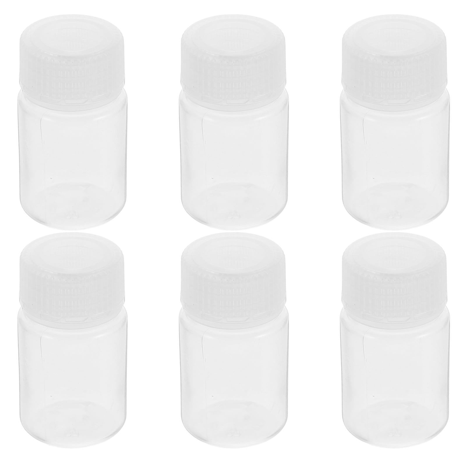Himition 6pcs Chemical Reagent Bottles Small Sample Containers Sealing ...