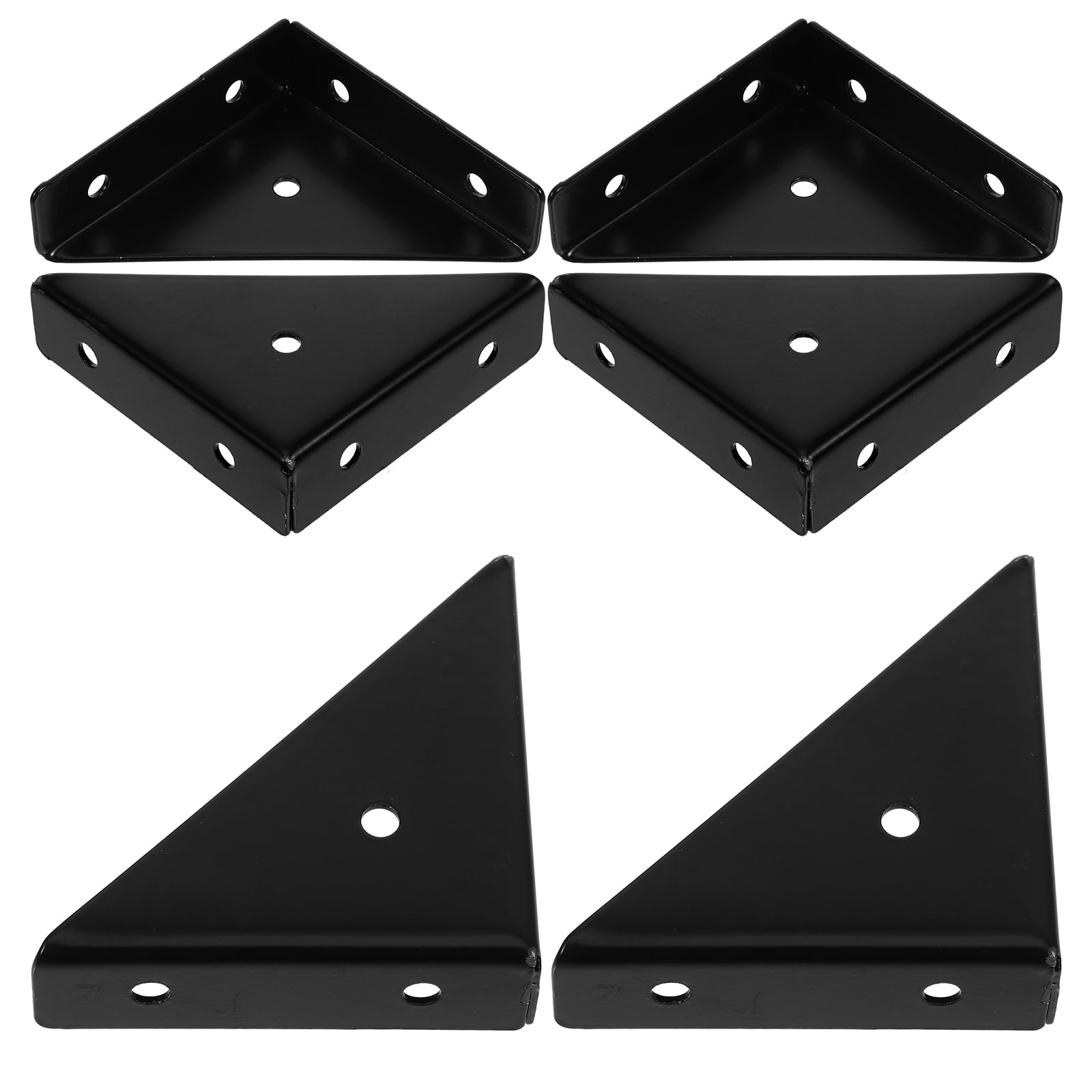 Himition 6pcs Corner Braces Triangle Corner Brackets Bed Table Corner ...