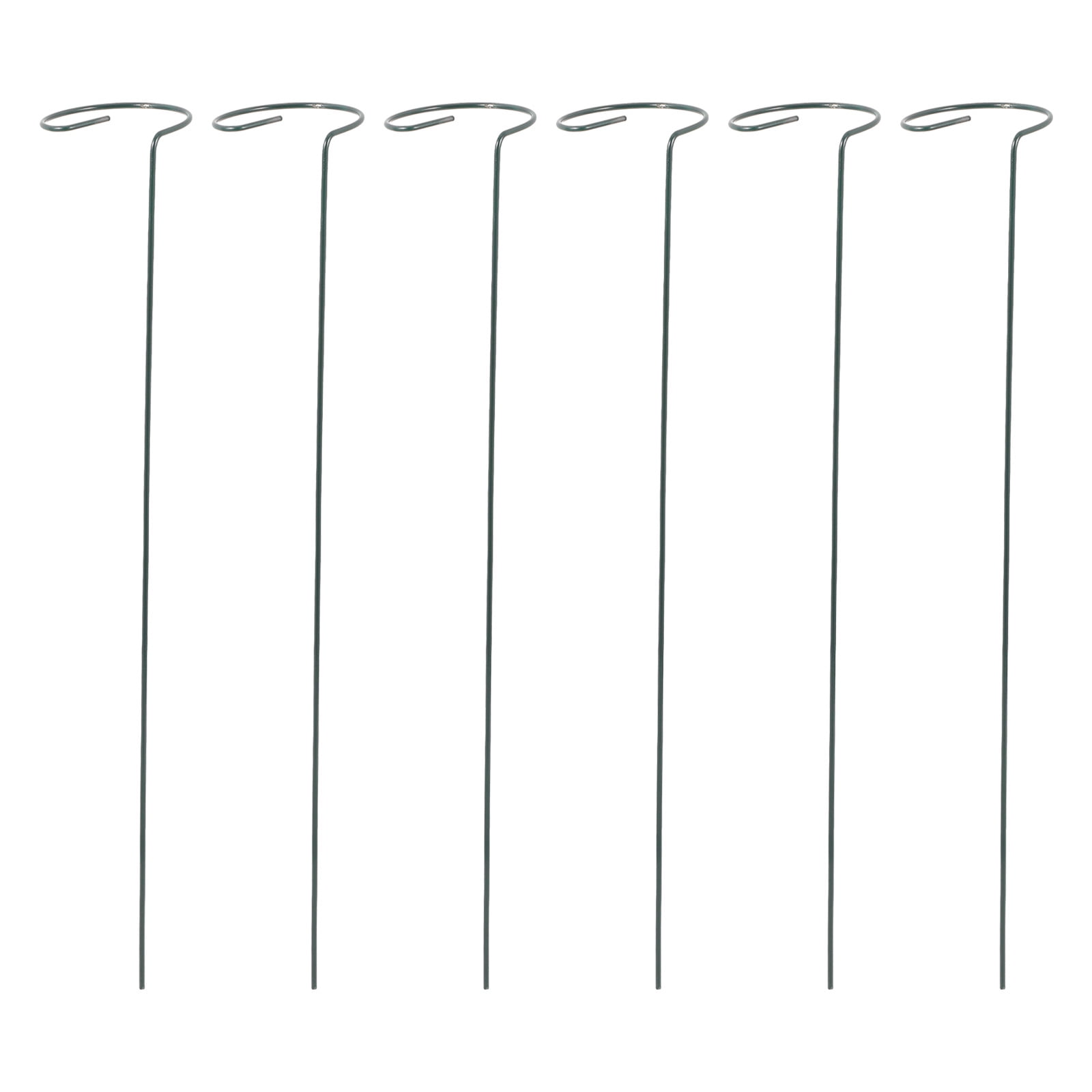 Himition 6pcs Plant Trellis Plant Support Rods Rose Flower Rack ...