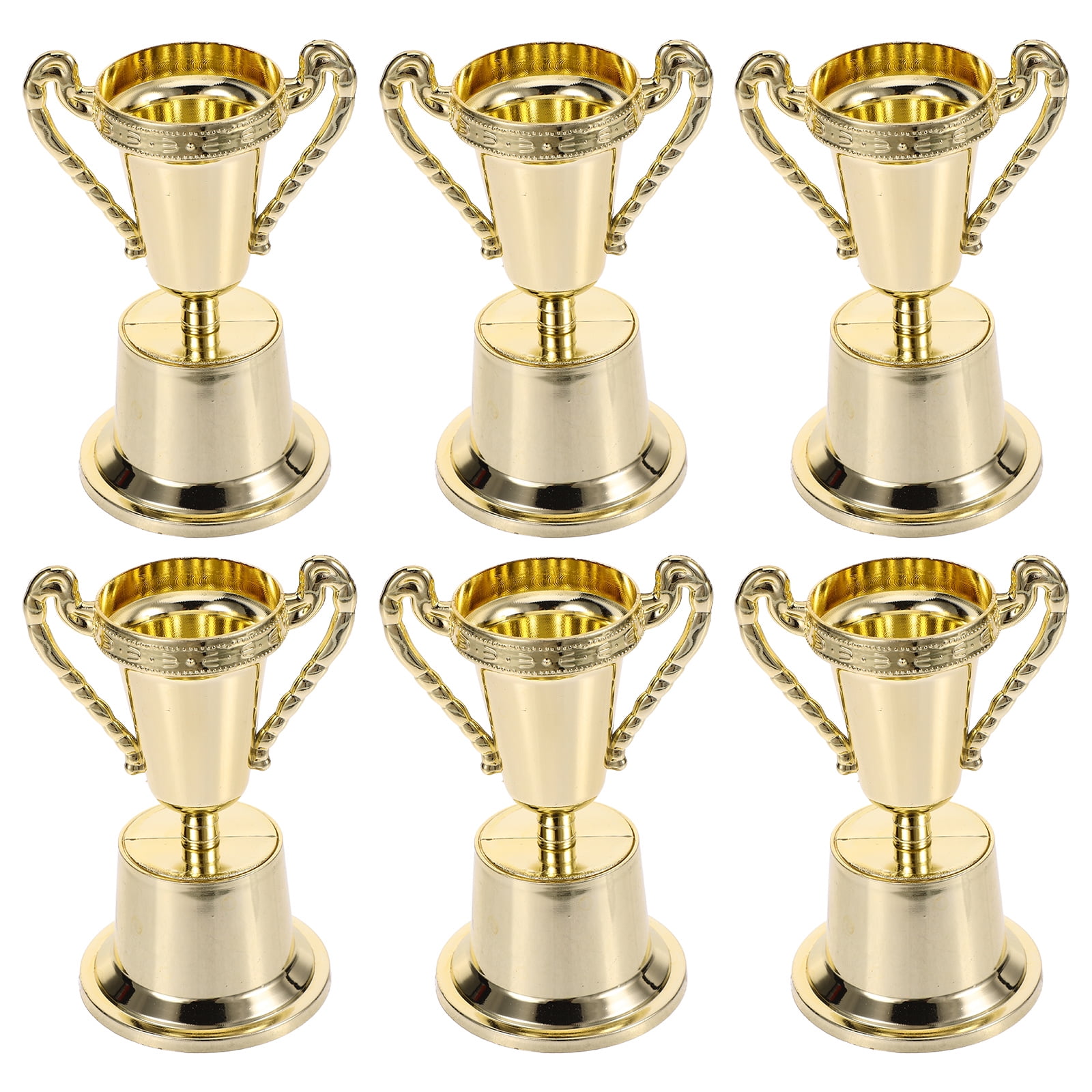 Himition 6pcs Small Decorative Trophy Ornaments Simulation Kid Trophy ...