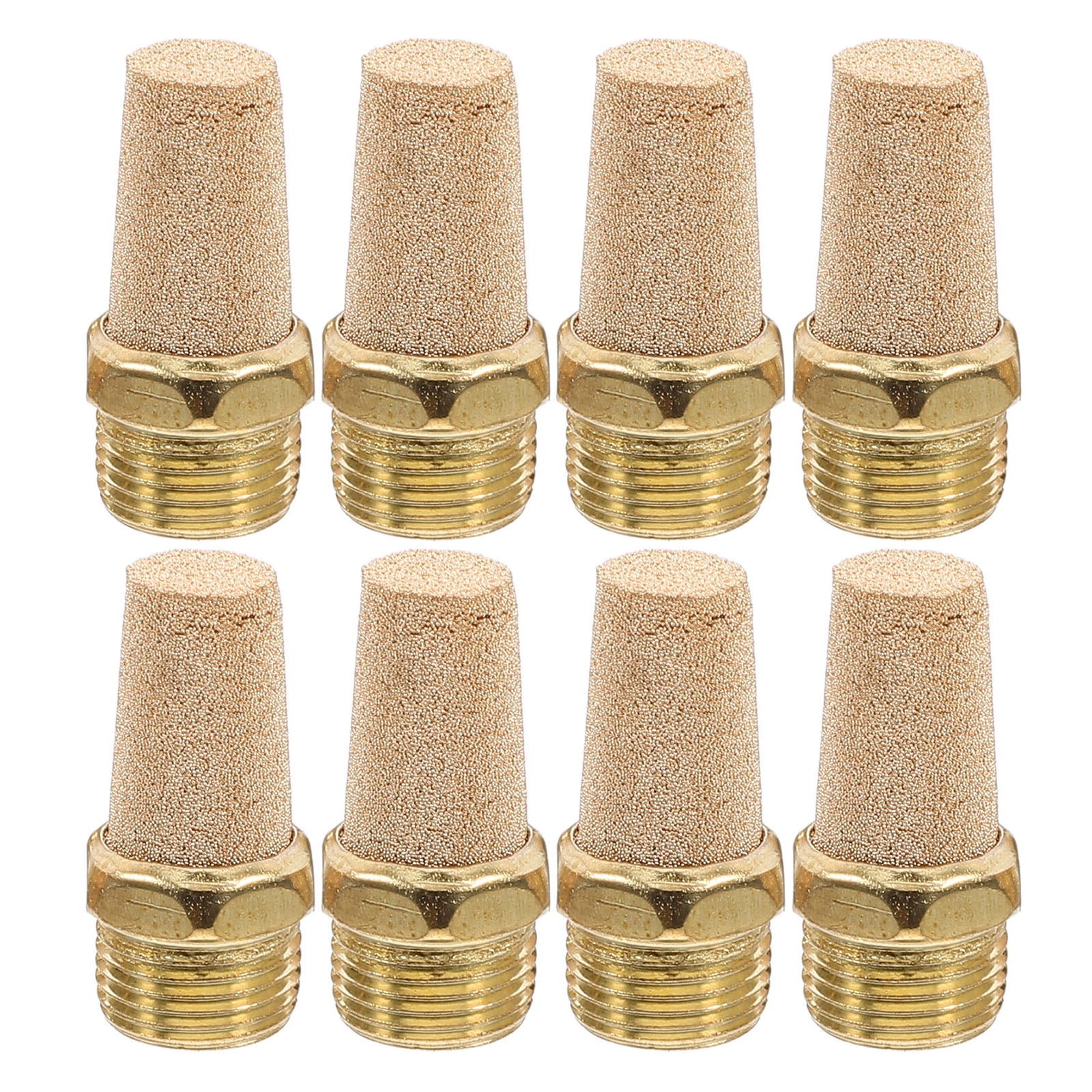 Himition 8pcs Solenoid Muffler Valve Threaded Solenoid Valves ...