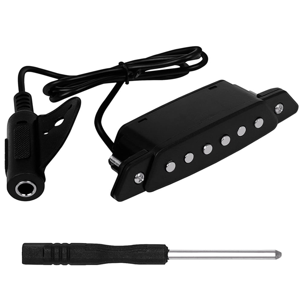 Himition Acoustic Guitar Soundhole Pickup Professional Electric Guitar ...