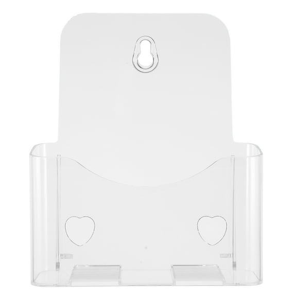 Himition Acrylic File Holder Hanging Magazine Organizer Wall Mounted ...