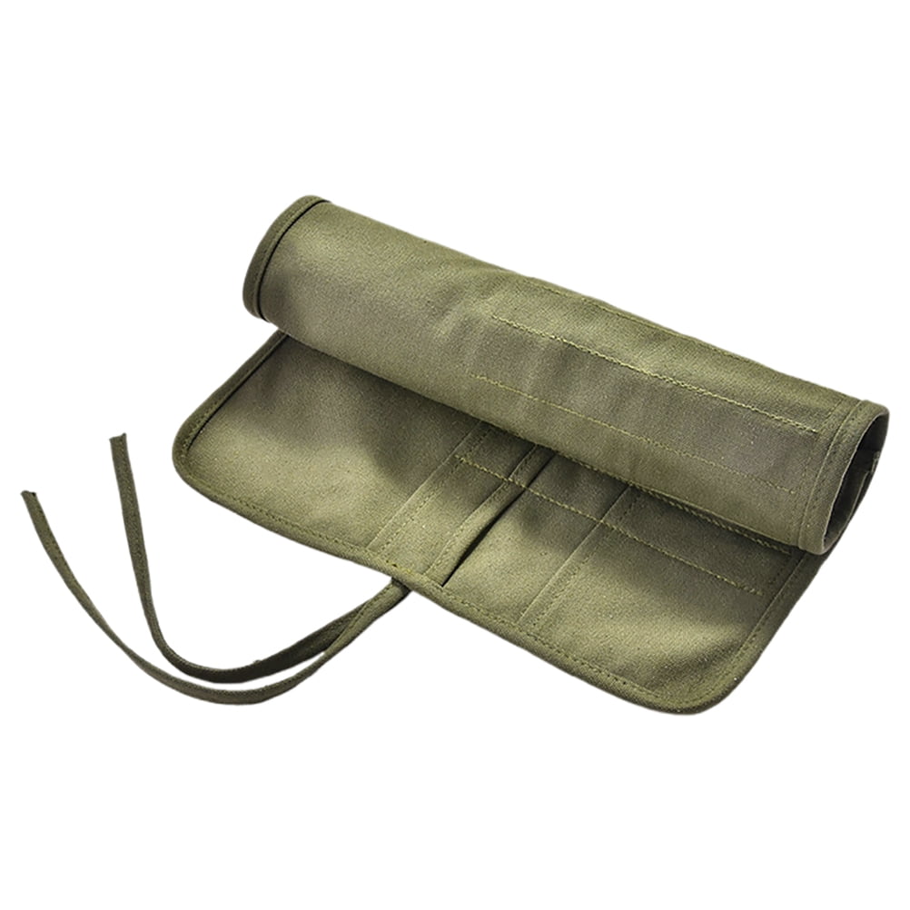 Himition Canvas Roll Up Paint Brush Holder 30 Slots Portable Watercolor ...