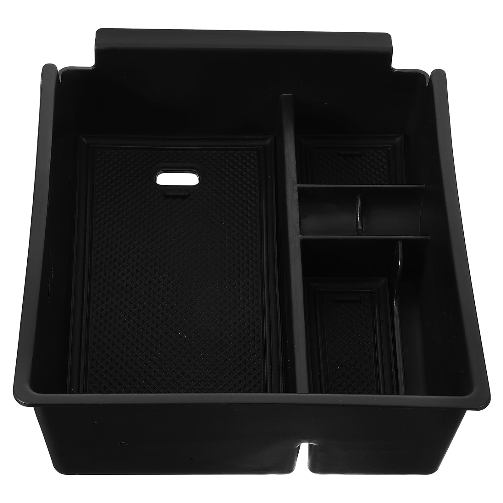 FELTECHELECTR Center Console Storage Dashboard Storage Organizer Black ...