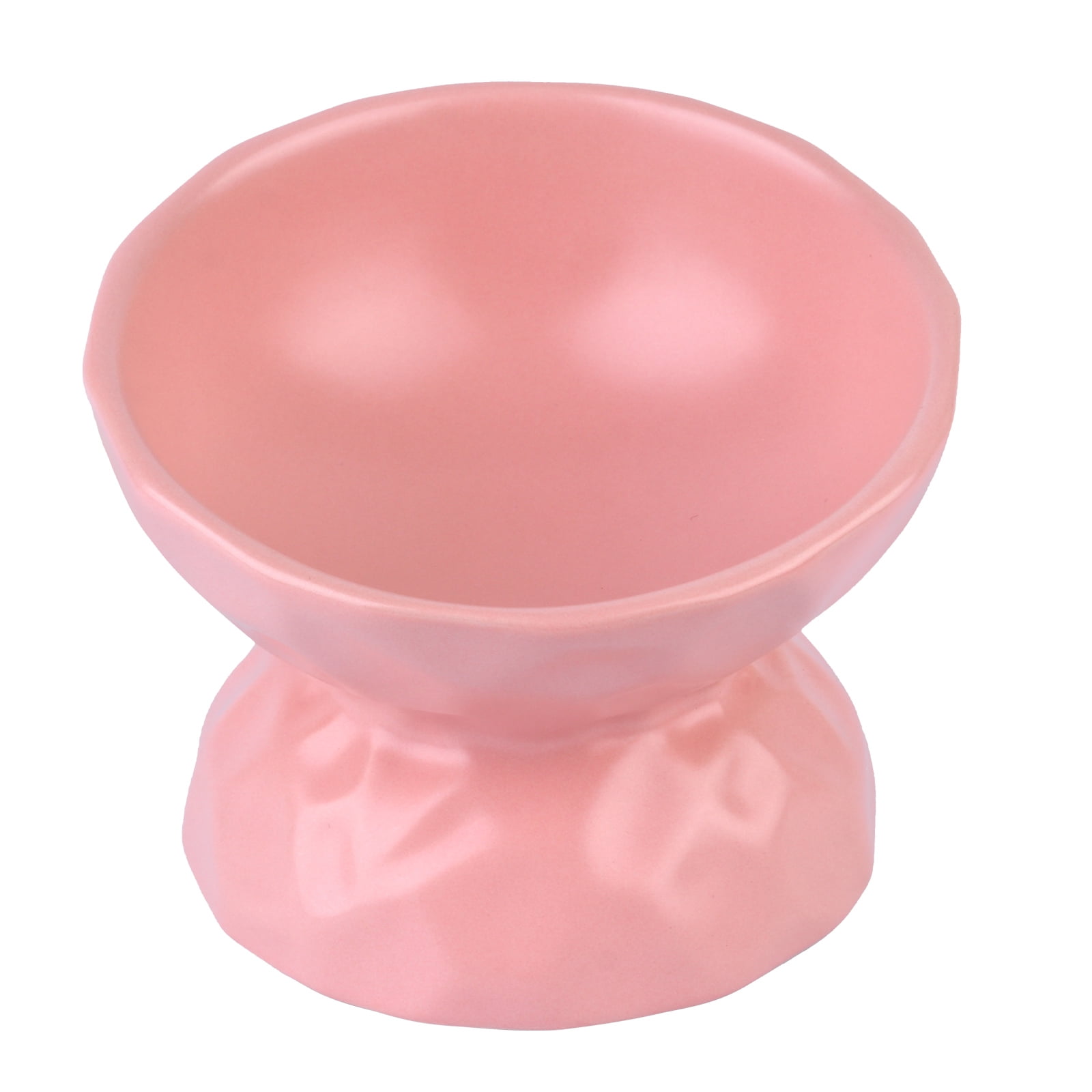Himition Ceramic Elevated Neck Protection Cat Bowls Small Dogs Tilted ...