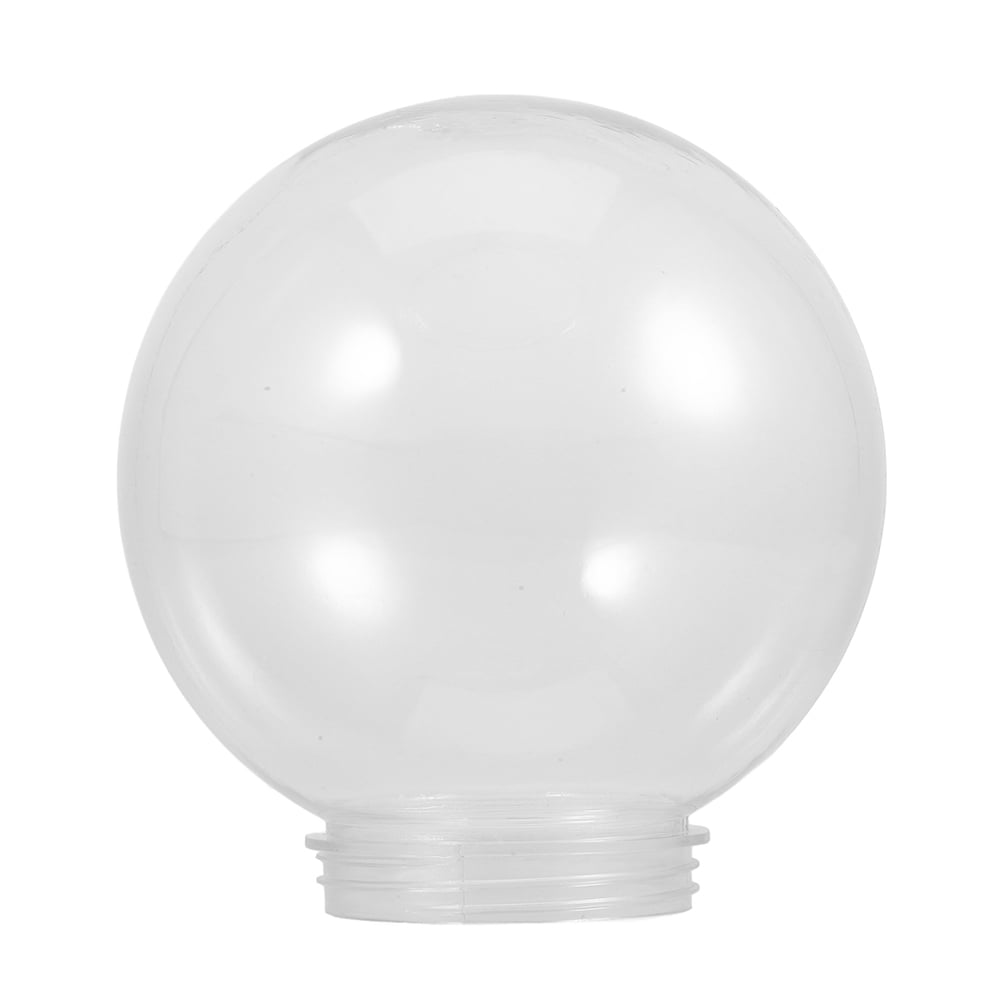 Himition Clear Acrylic Replacement Lamp Post Globe Outdoor Light Globe ...