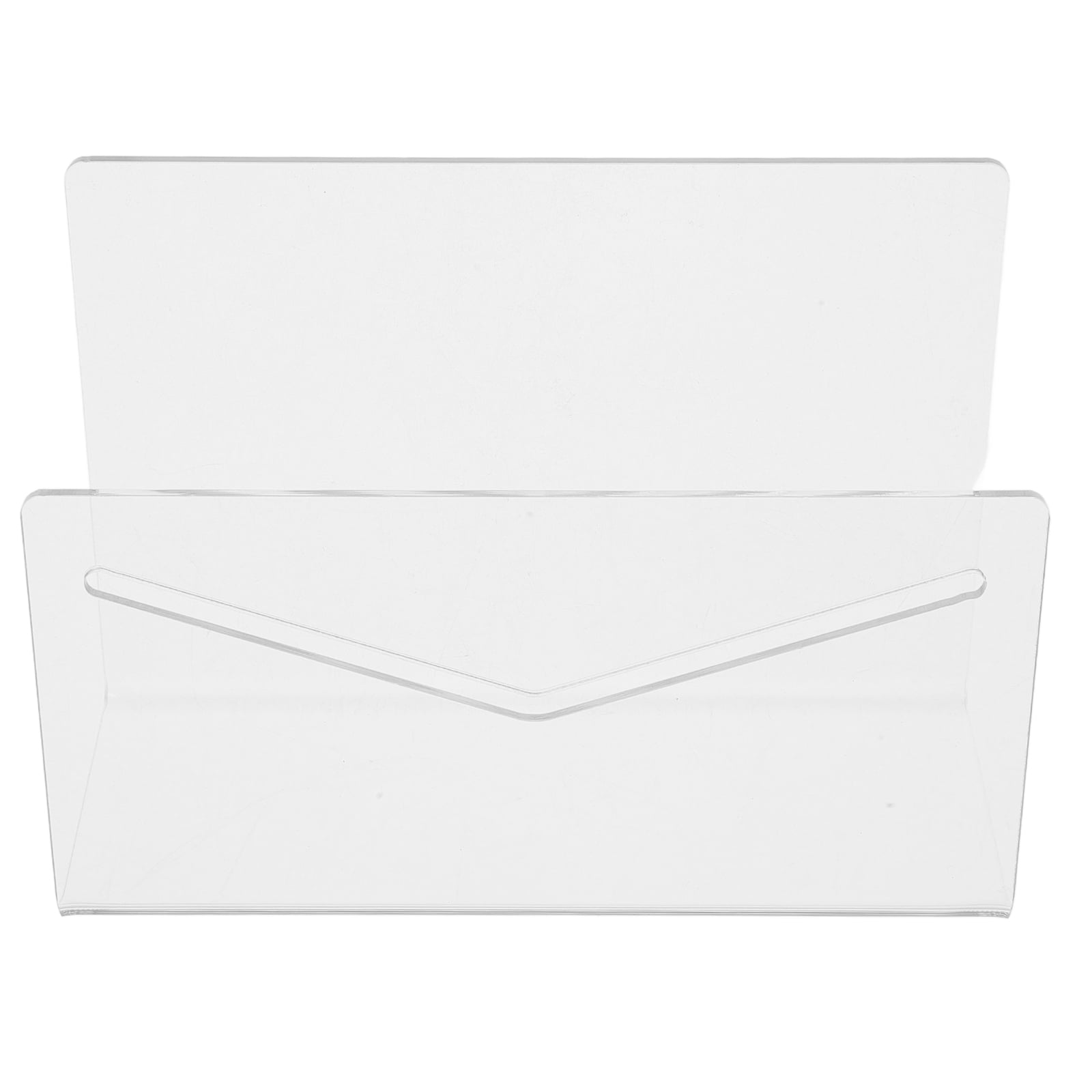 Himition Clear Mail Organizer Acrylic Vertical File and Letter Holder ...