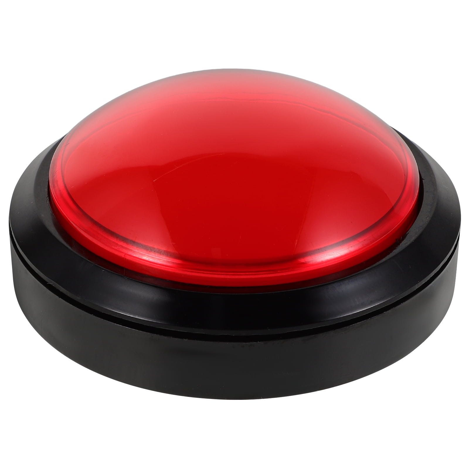 Himition Dome Shaped LED Illuminated Push Button Self resetting Convex Button with Microswitch ...