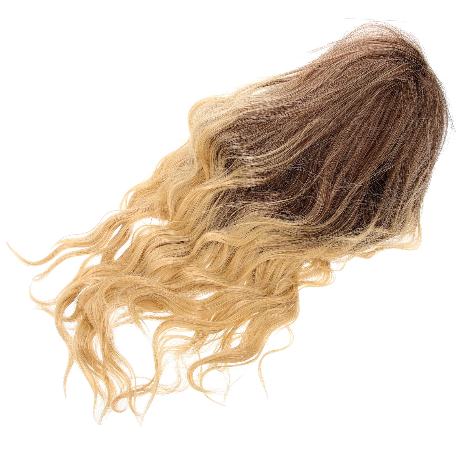 Himition Fashion Women Short Curly Wig Gradient Shoulder Length Small ...