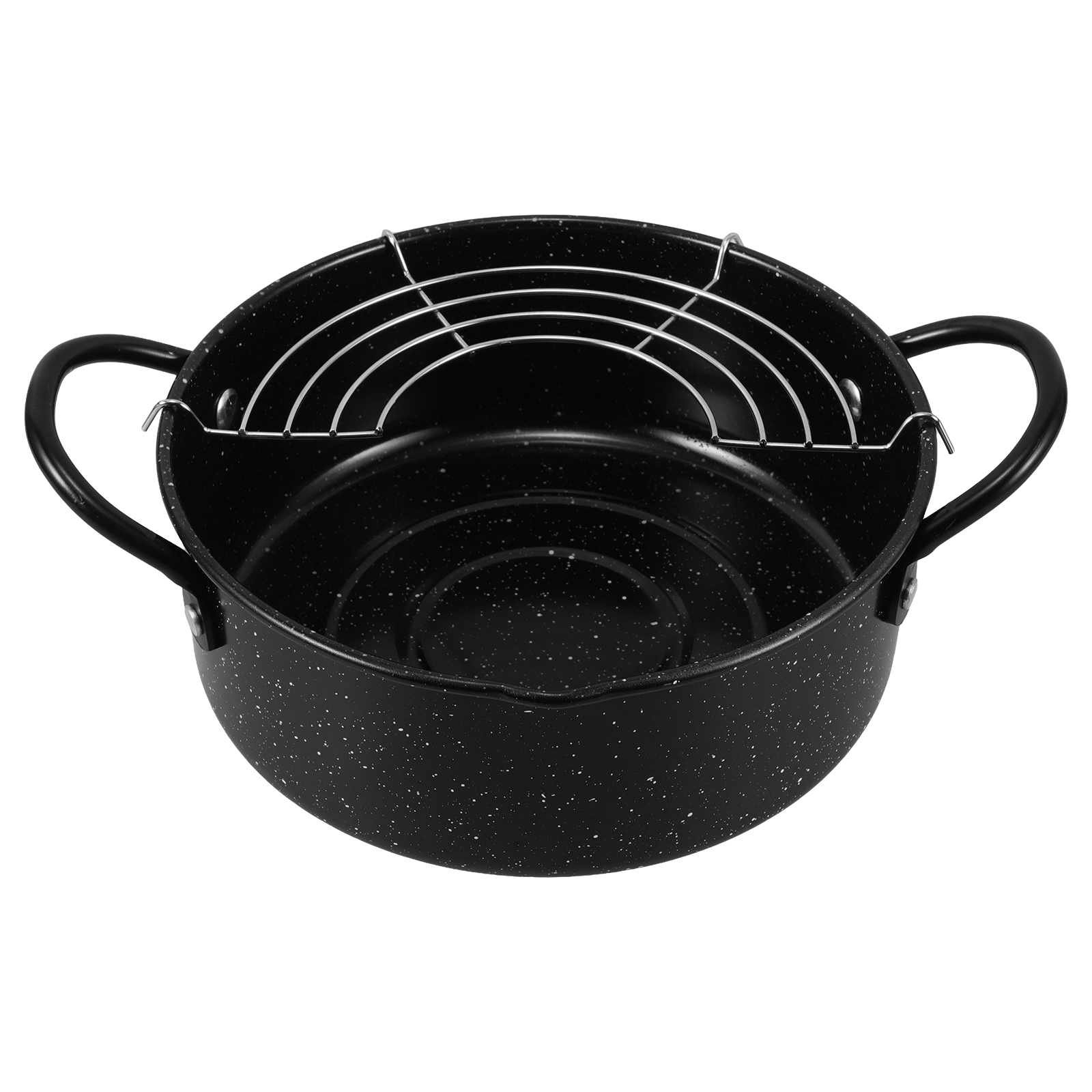 Himition Frying Pot Household Japanese Frying Pan Small Fryer Tempura ...