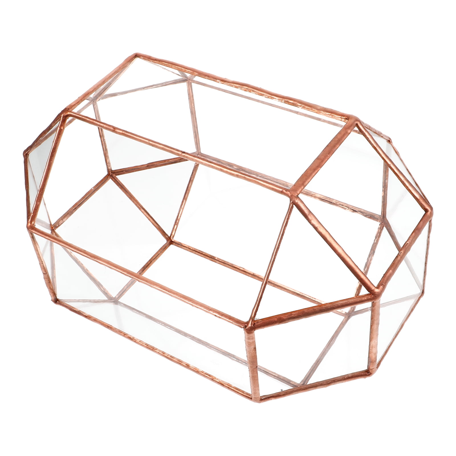 Himition Glass Jewelry Box Party Card Box with Lid Keepsake Box Wedding ...