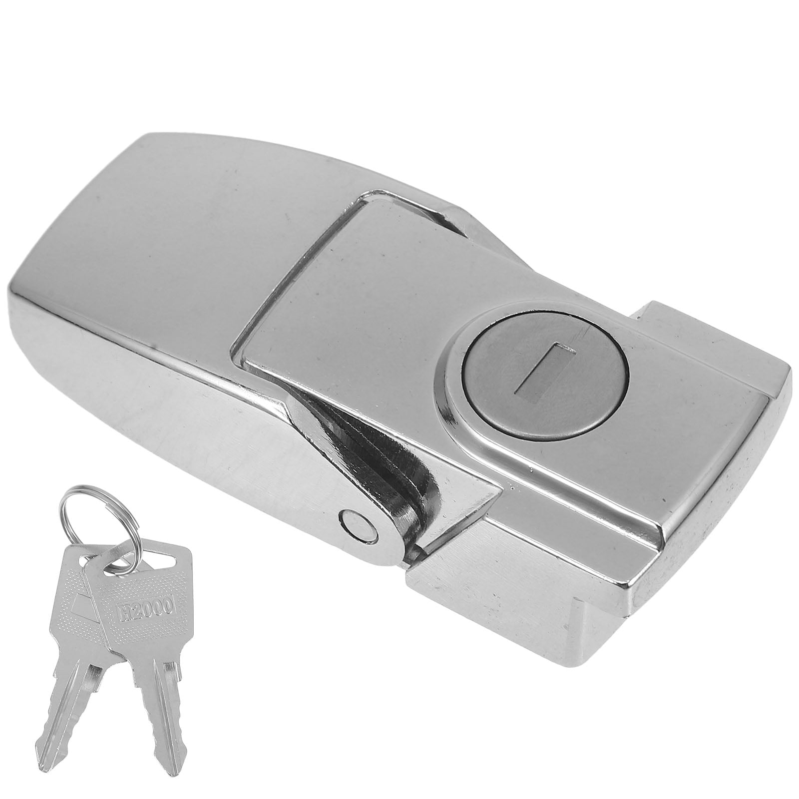Himition Keyed Hasp Lock Keyed Locking Hasp Cabinets Lock Zinc Alloy ...