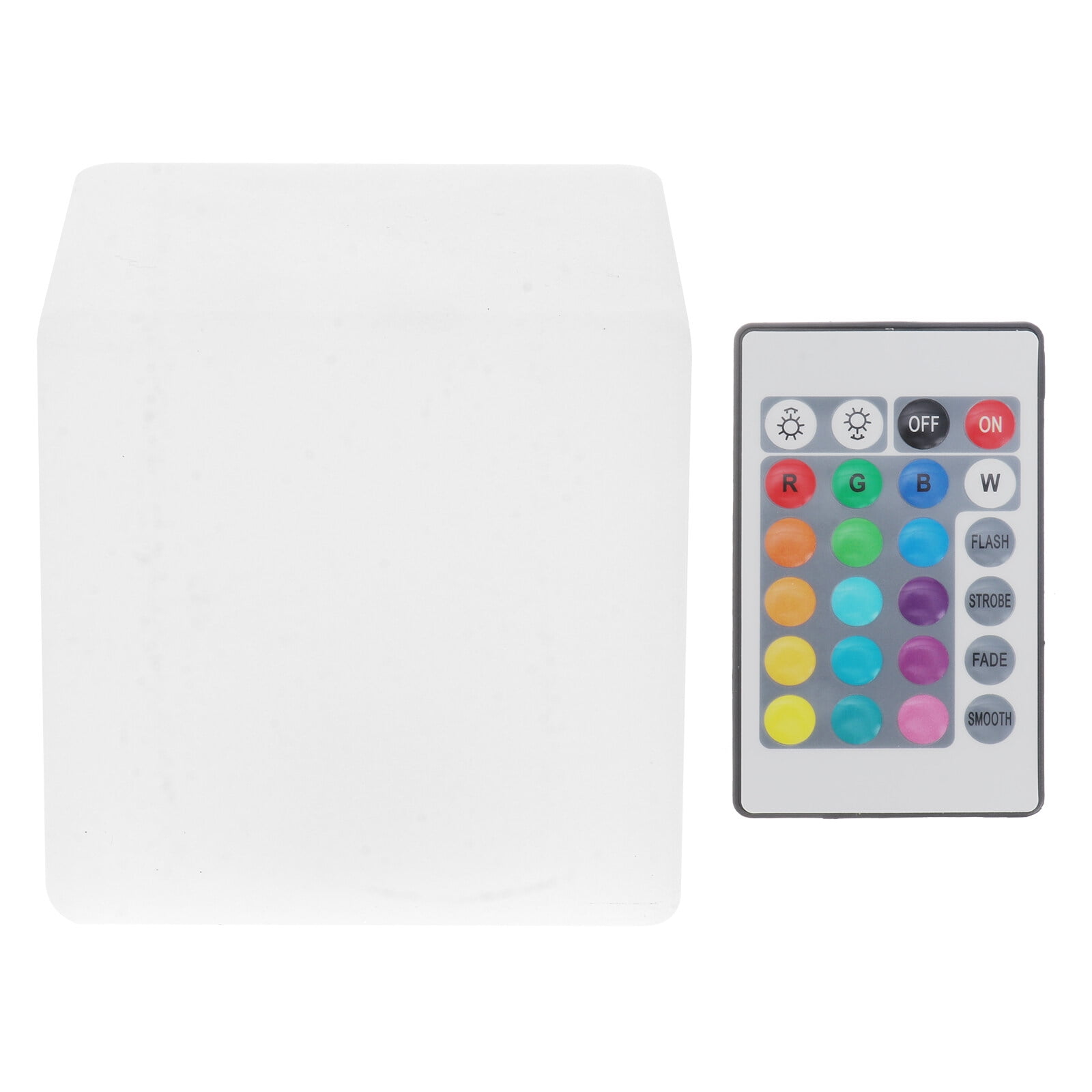 Himition LED Cube Light Multi-Color Cordless Night Lamp (Battery ...