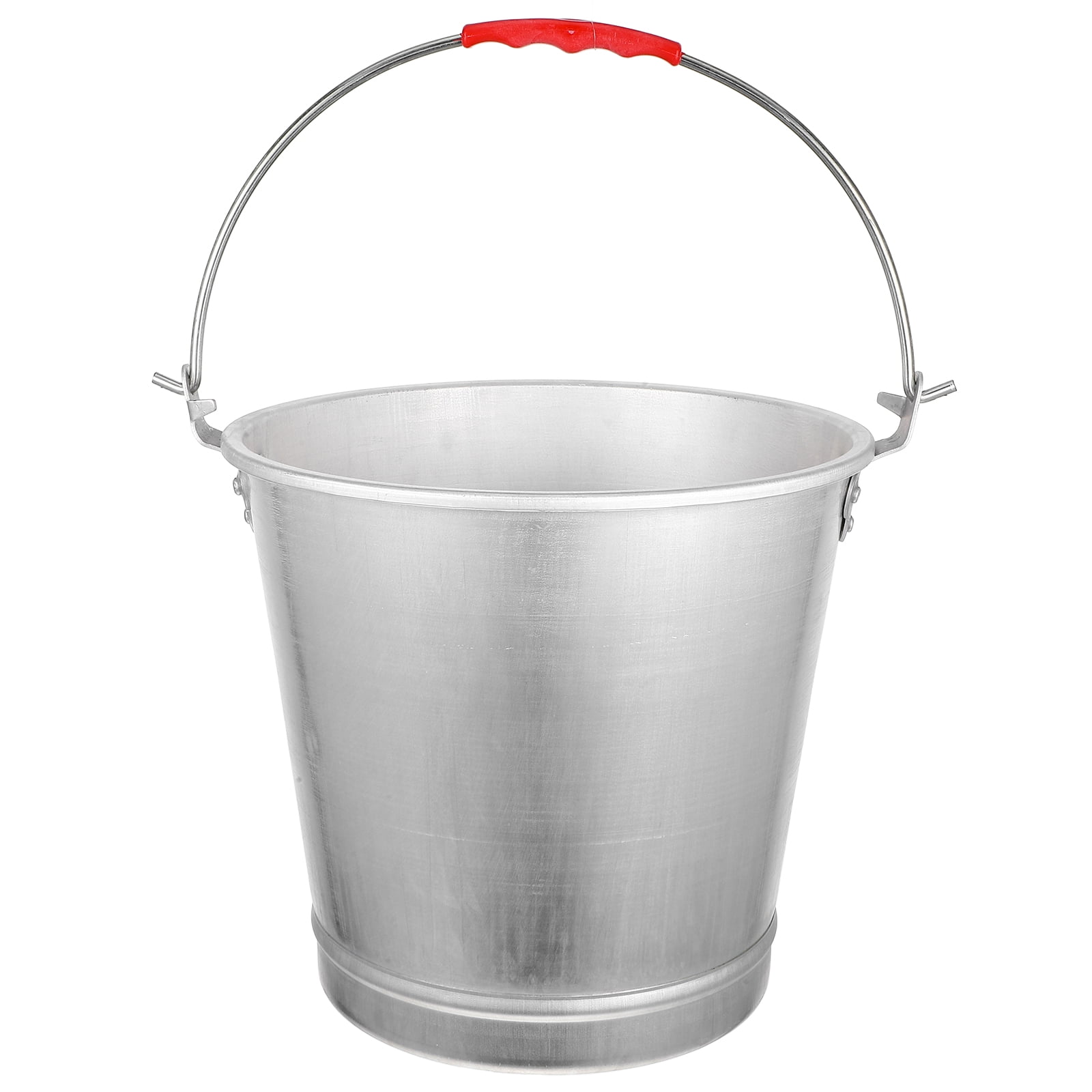 Himition Metal Water Bucket Retro Storage Bucket aluminum Storage ...