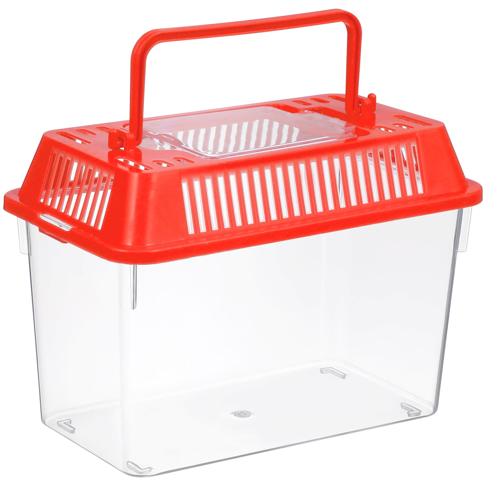 Himition Mini Fish Tank Plastic Handheld Fish Tank for Turtle and Pet ...