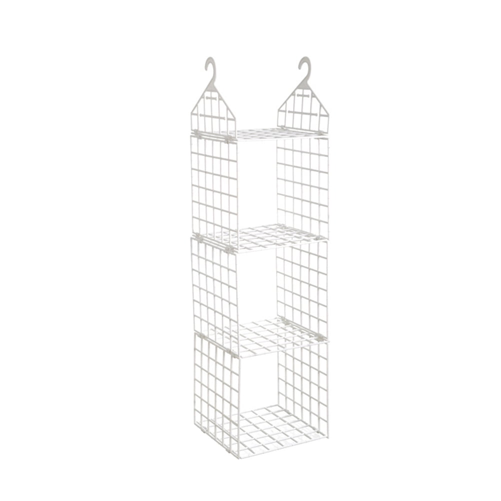 Himition Multi-layers DIY Foldable Hanging Closet Organizer Plastic ...