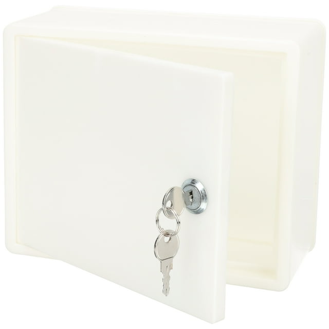 Himition Multi-use Plastic Wall Mounted Milk Box with Lock Hanging ...