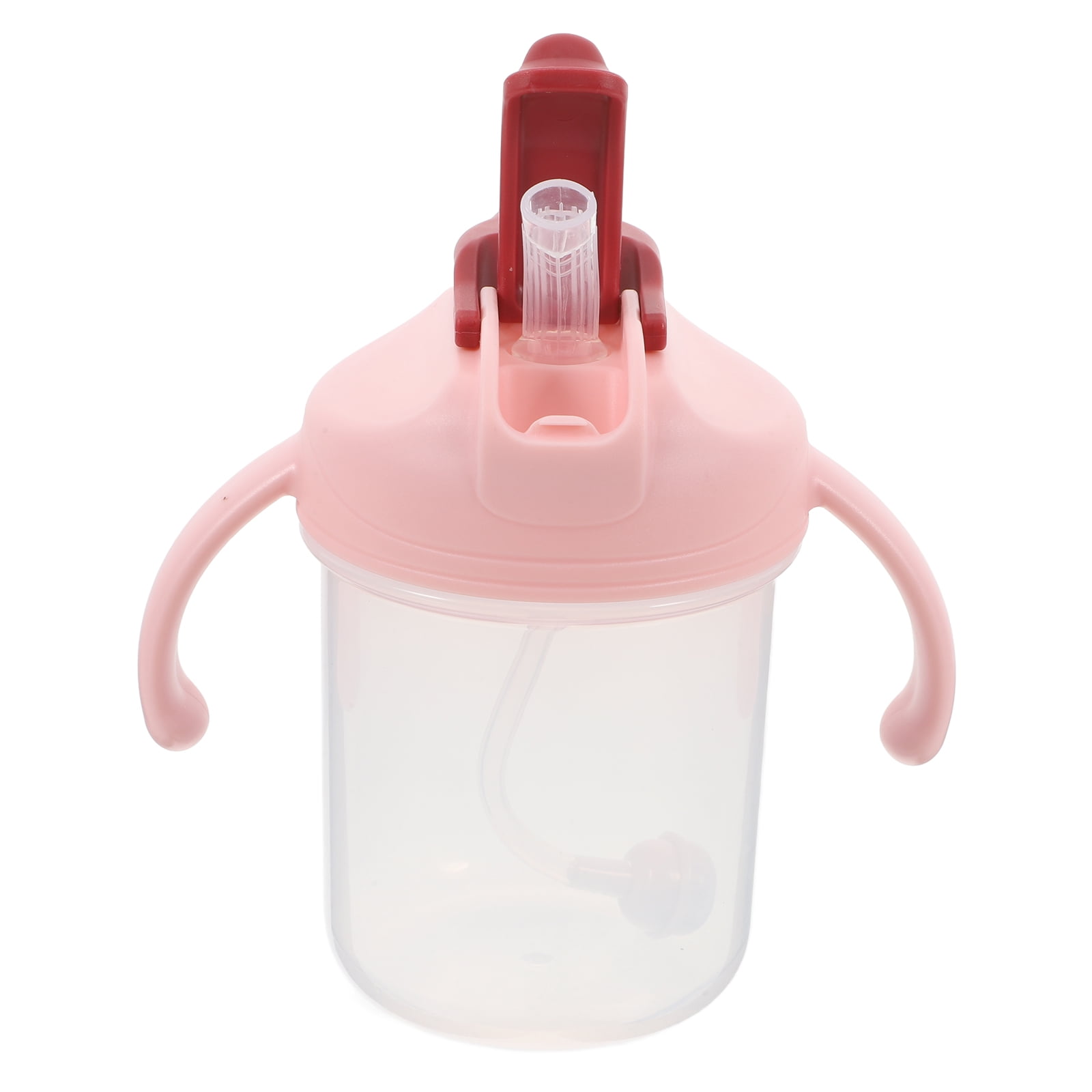 Himition No Spill Sippy Cup with Straw Lid Two Handles Elderly Disabled ...